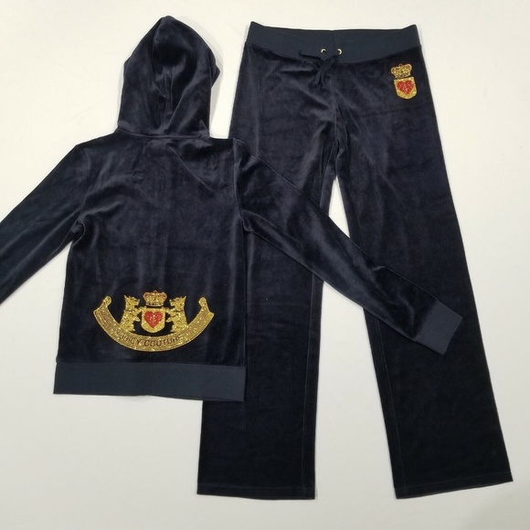 Juicy Couture | Pants & Jumpsuits | Navy Blue Juicy Couture Tracksuit ...